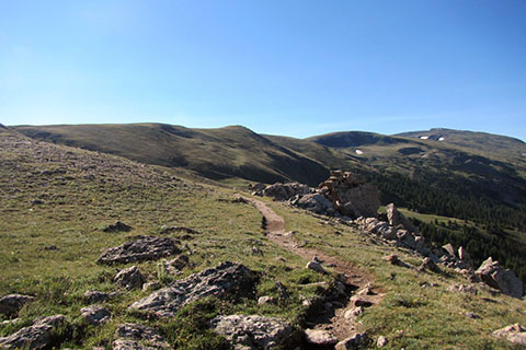 North Ridge of Mount Ida